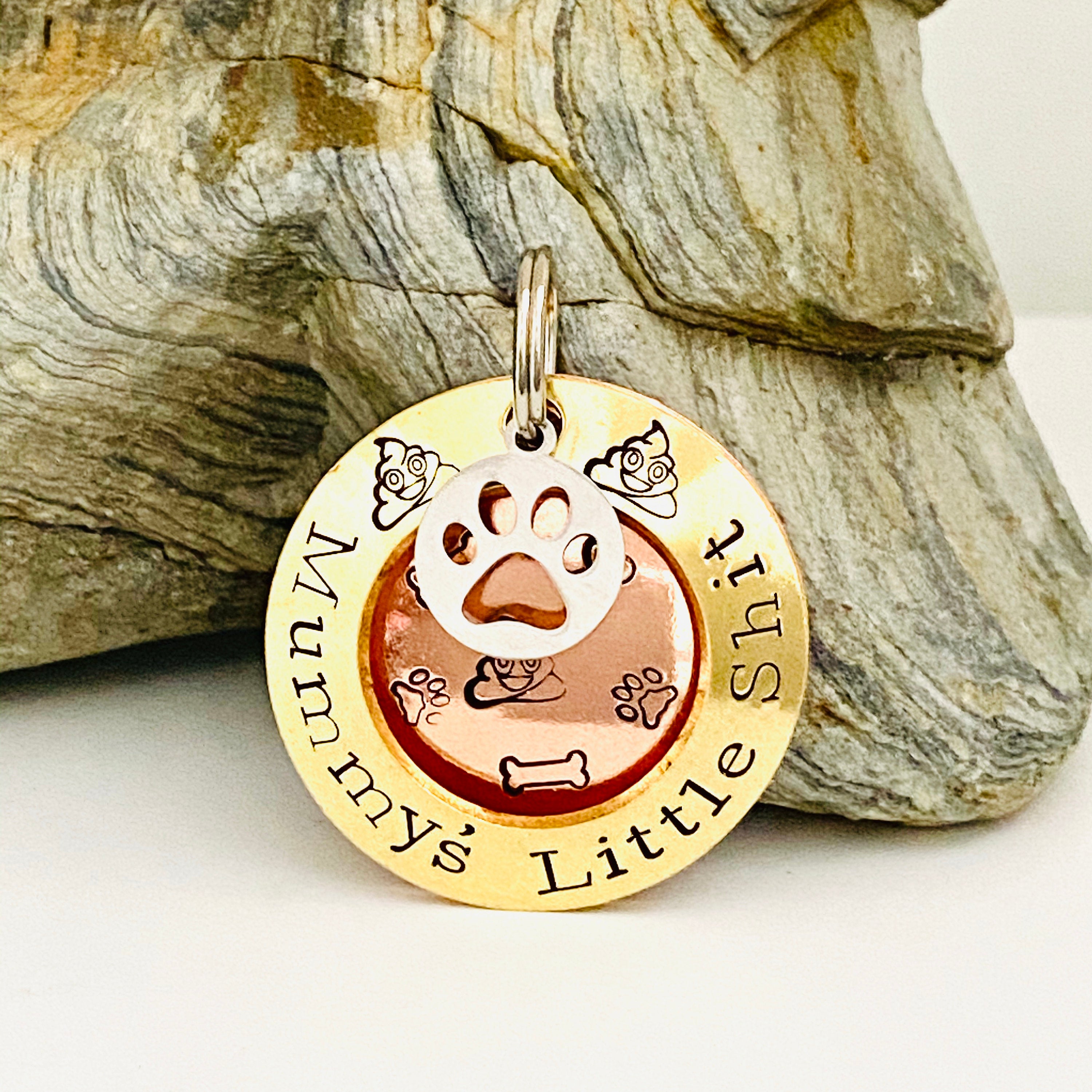 Personalised Dog Tag, Dog Name Tag, Dog Id Tag, Funny Dog Tag, Puppy ...